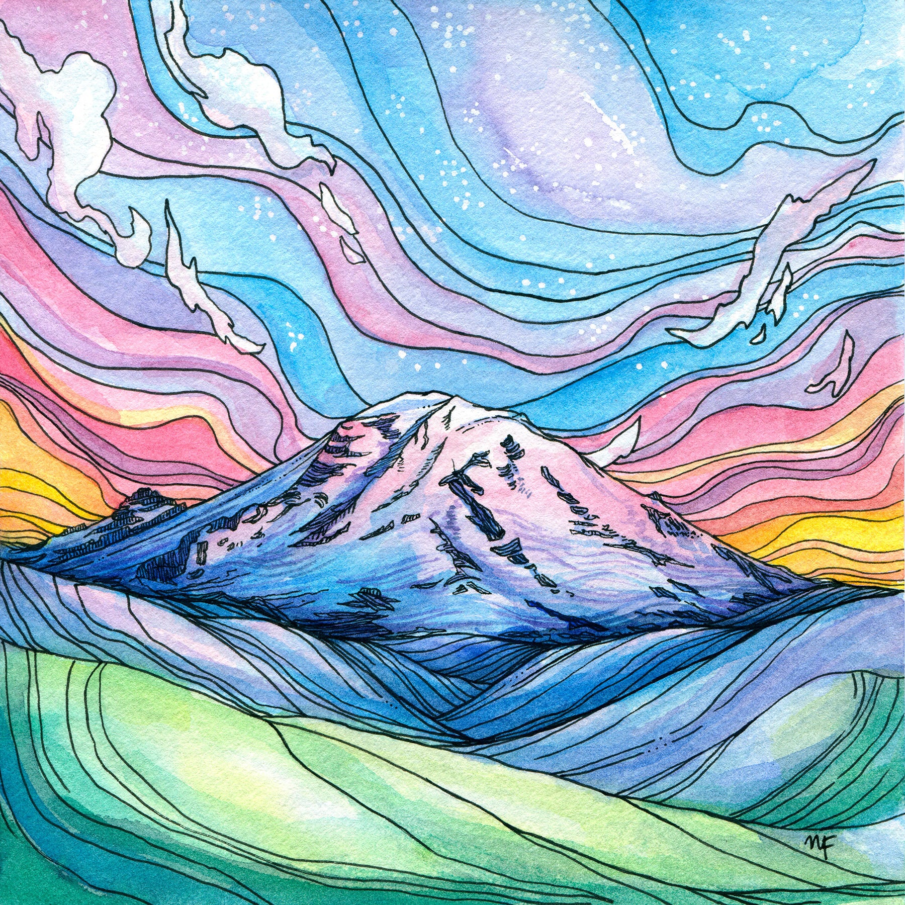Prints – Drawn to High Places