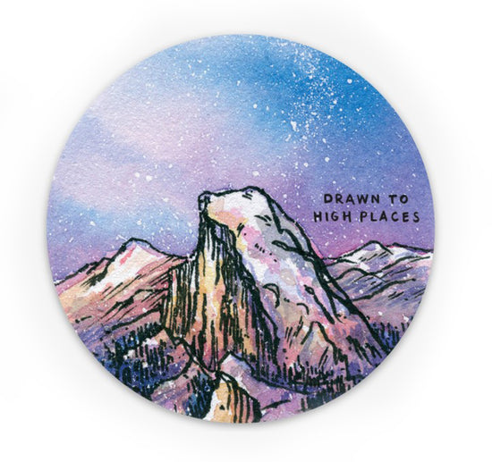 Half Dome Sticker – Drawn to High Places